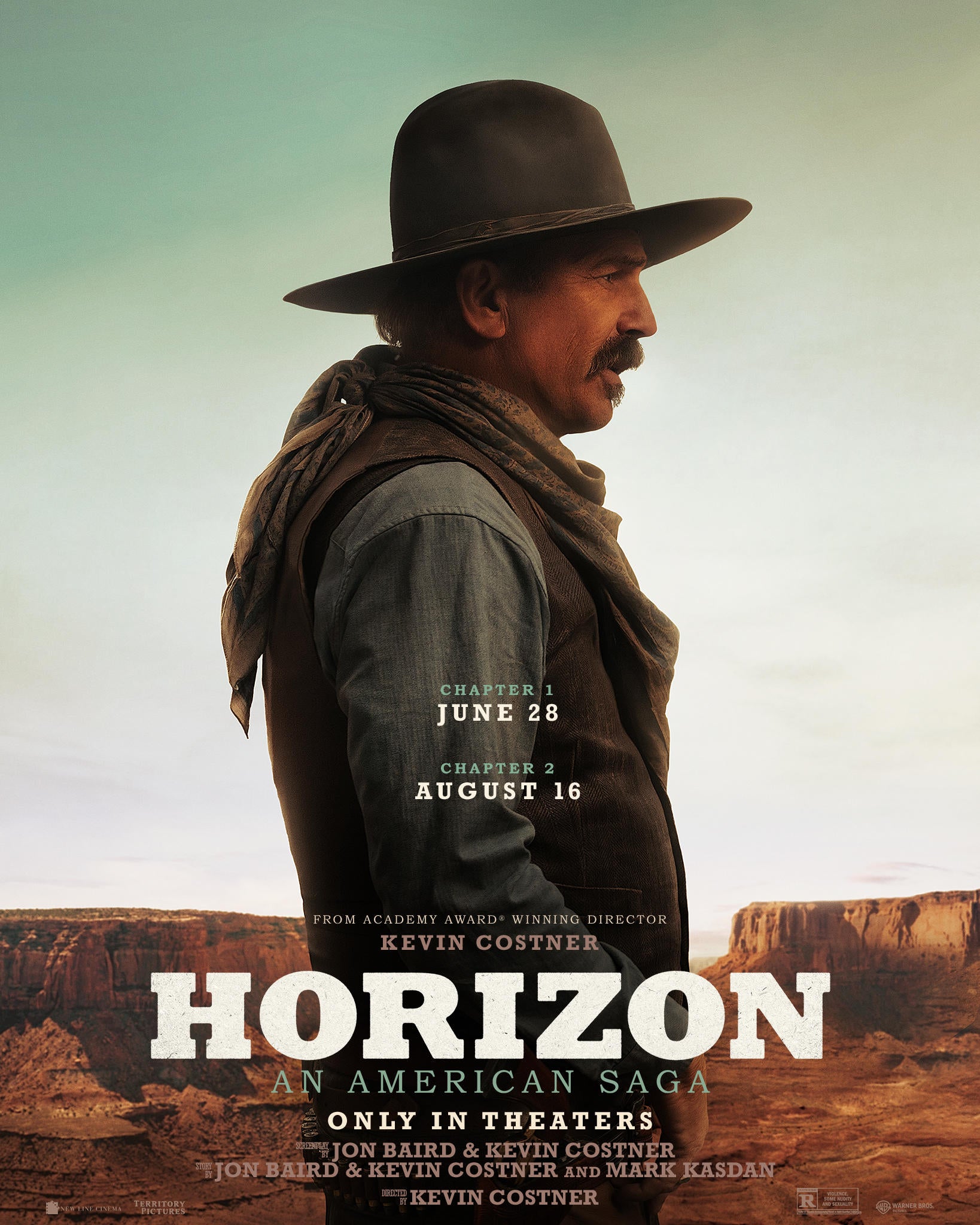 Kevin Costner's Horizon: An American Saga Gets New Poster From Warner Bros.