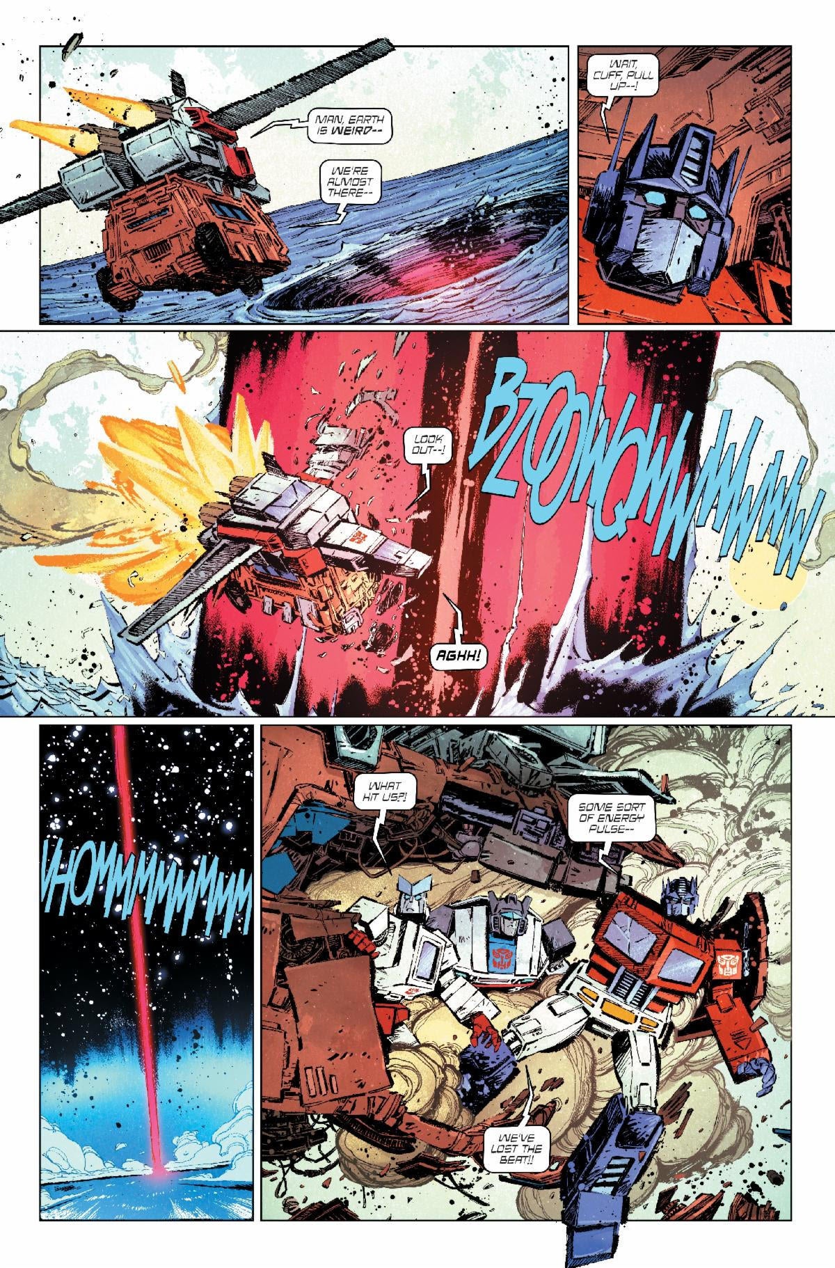 Transformers Preview: Shockwave Enters the Energon Universe