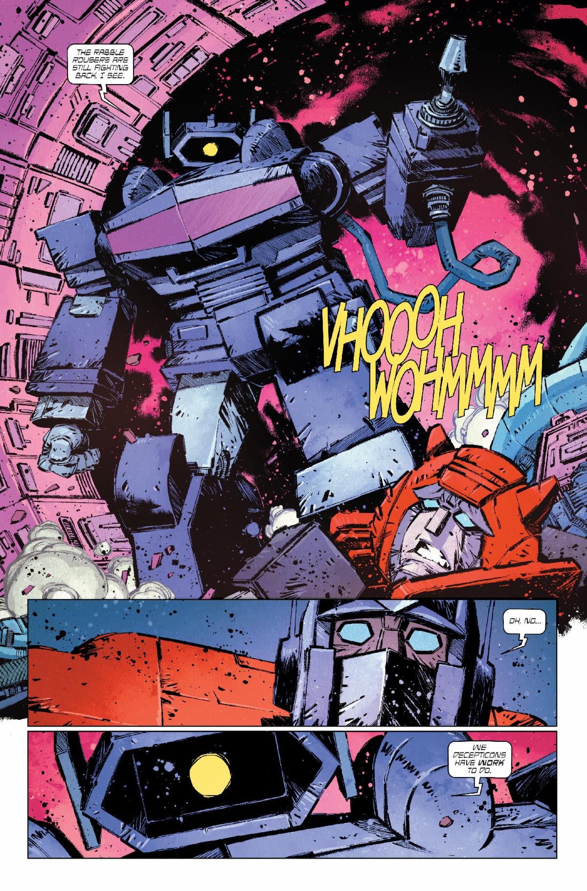 Transformers Preview: Shockwave Enters the Energon Universe