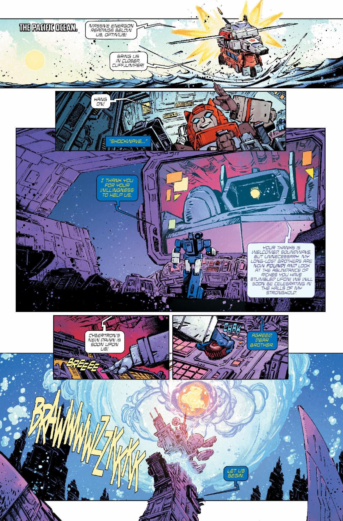 Transformers Preview: Shockwave Enters the Energon Universe