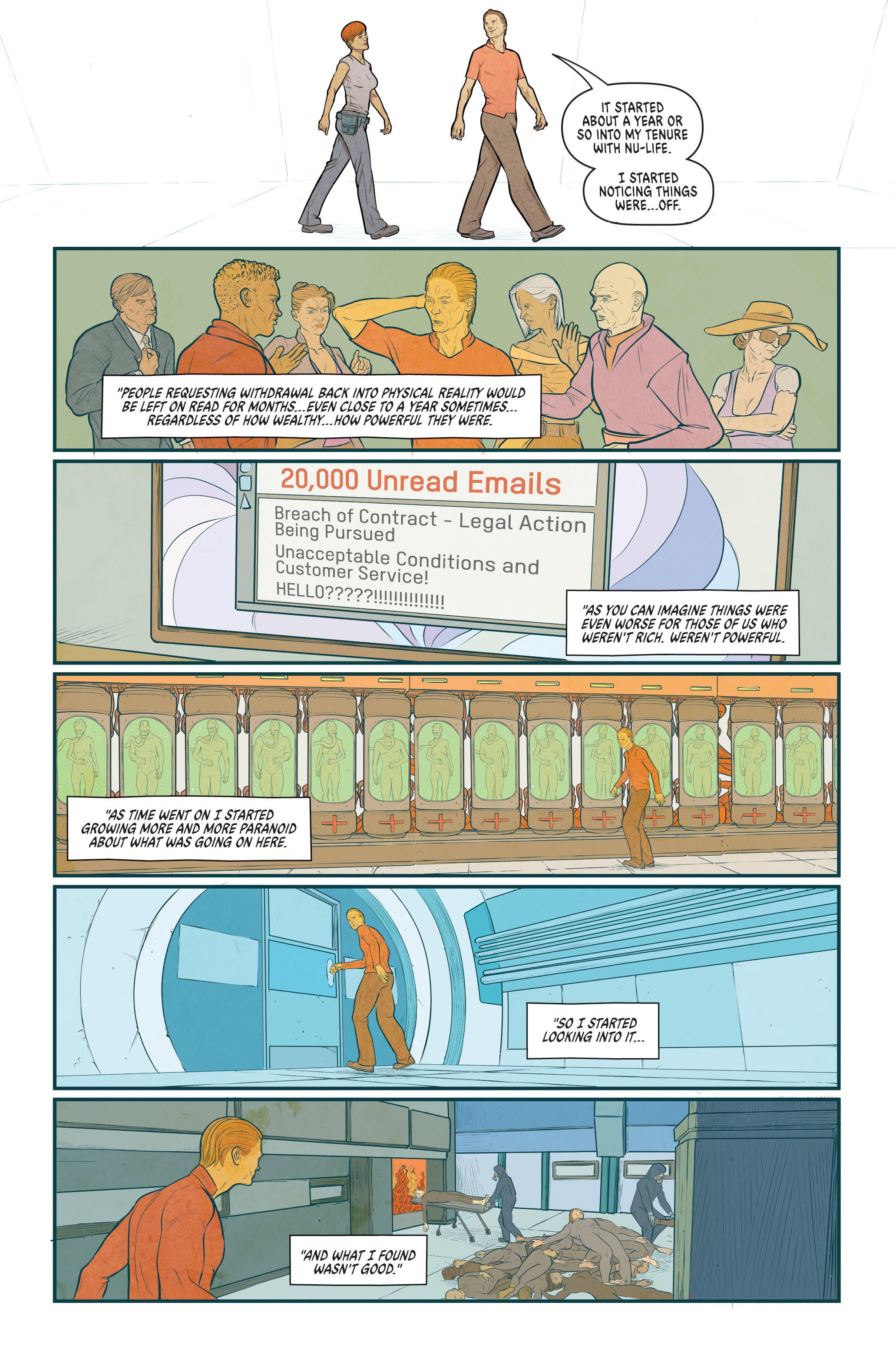 Dark Horse Bringing Comixology Originals Money and Simulation Theory to ...