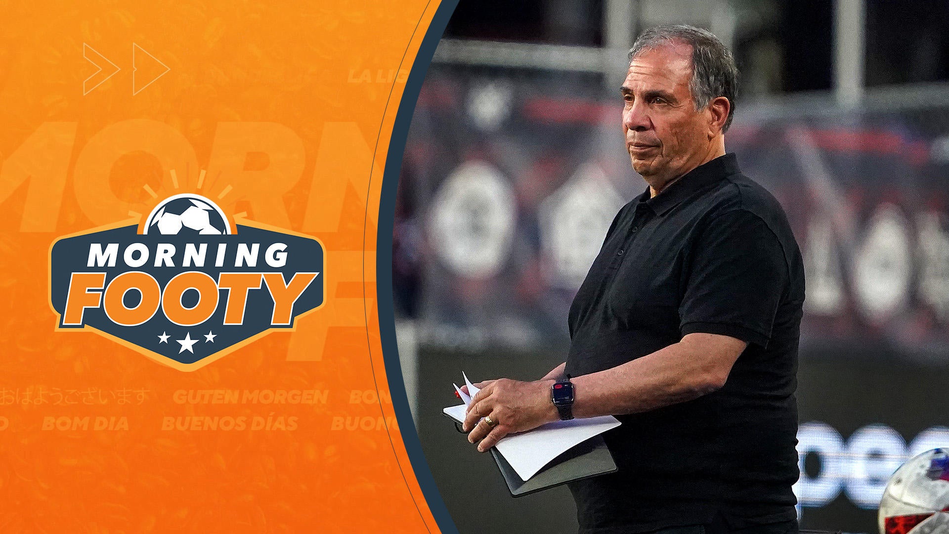 The Crew Talk Bruce Arena & USMNT History! - Morning Footy Stream of ...