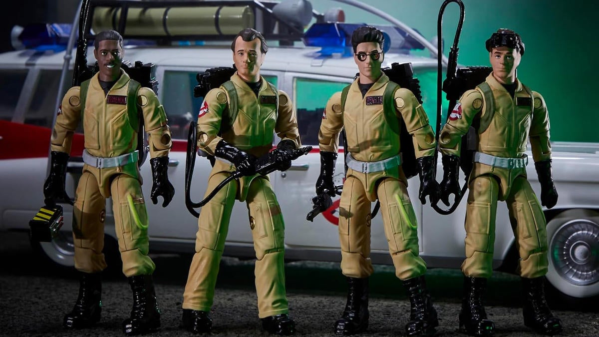 Ghostbusters 40th Anniversary Hasbro O-Ring Figure 4-Pack Is On Sale Now
