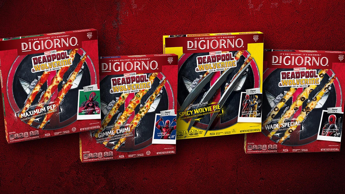 Deadpool and Wolverine Team With DiGiorno for Frozen Pizza Collab