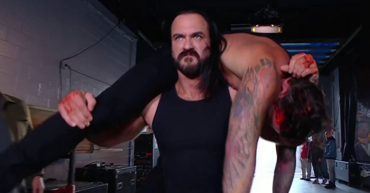 WWE's Drew McIntyre Leaves CM Punk Bloody After Brutal Attack on SmackDown