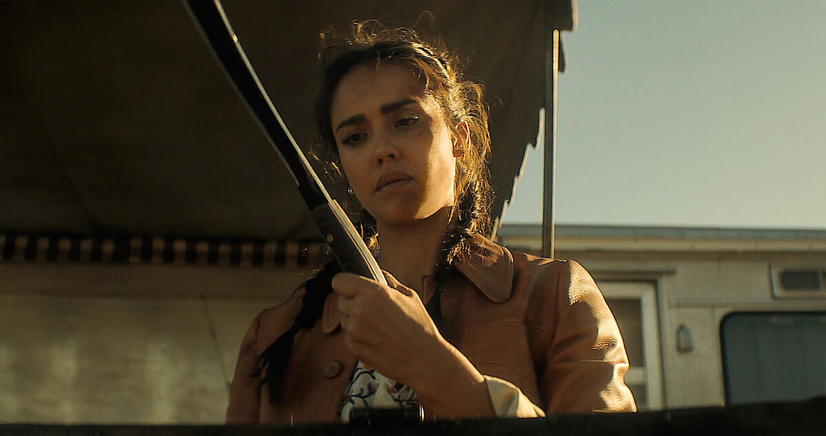 Trigger Warning Director and Jessica Alba on Creating Their Hard ...