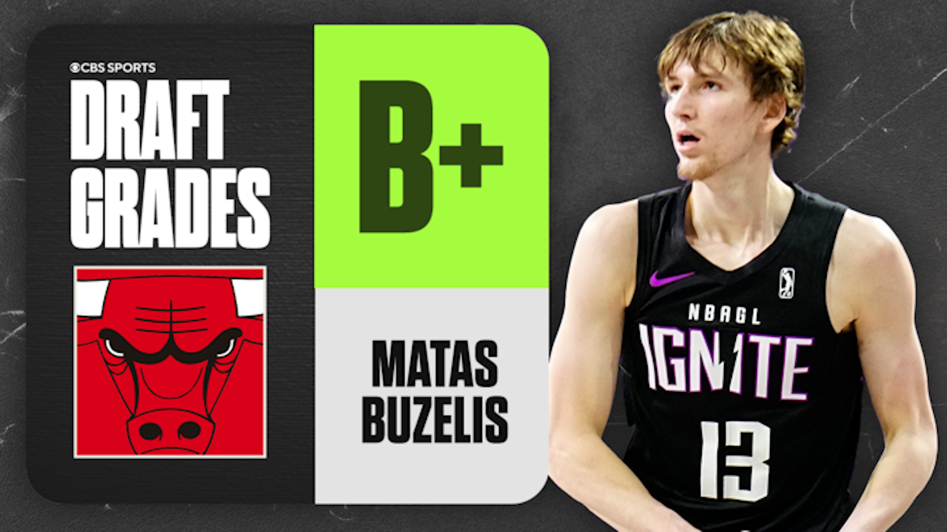 Chicago Bulls Select Matas Buzelis At No. 11 Overall Stream of National ...
