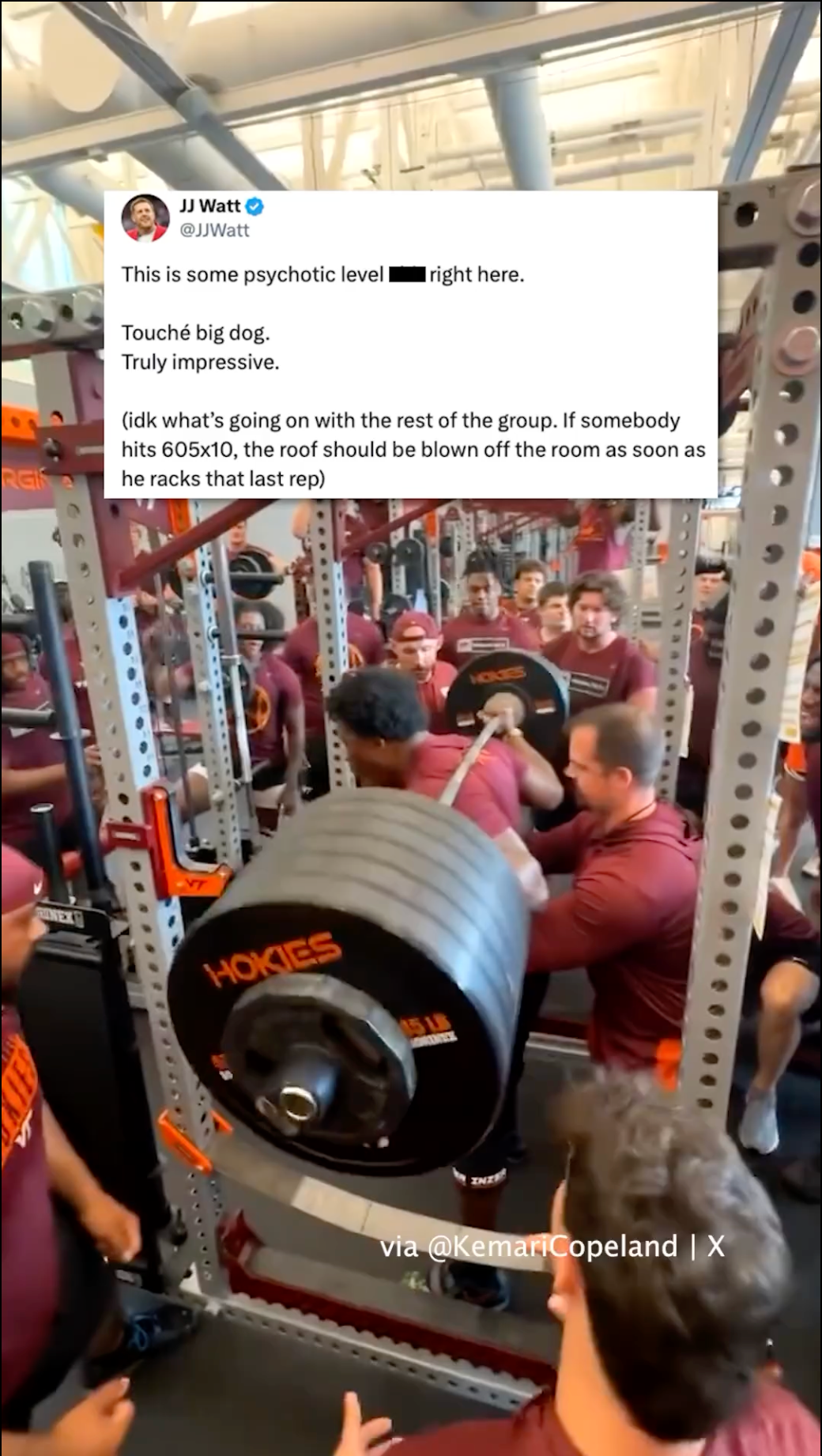 Copeland breaks squat record Stream of General Videos - CBSSports.com