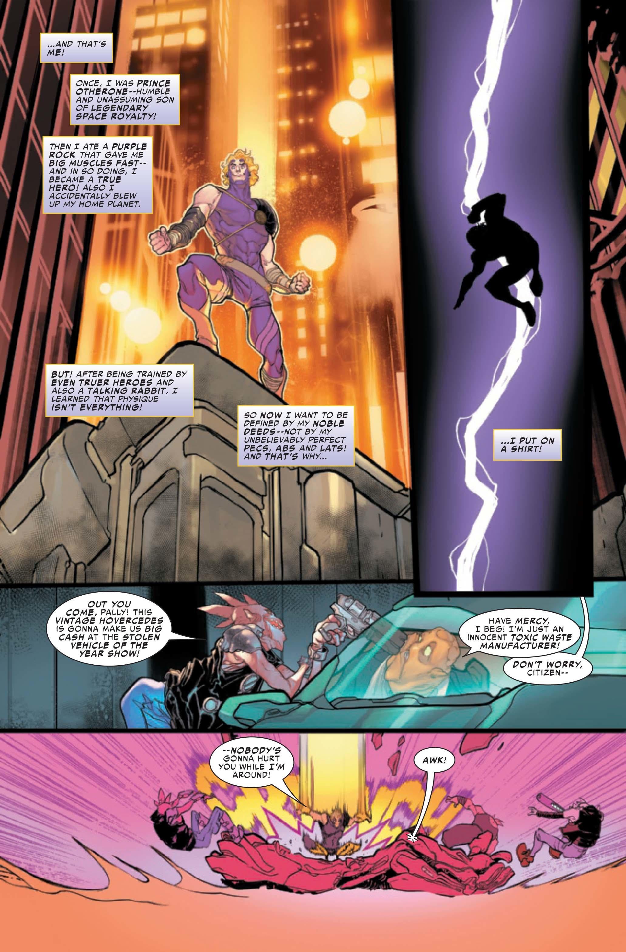 Marvel's Infinity Watch Crossover Pits Thor Against the Power Stone ...