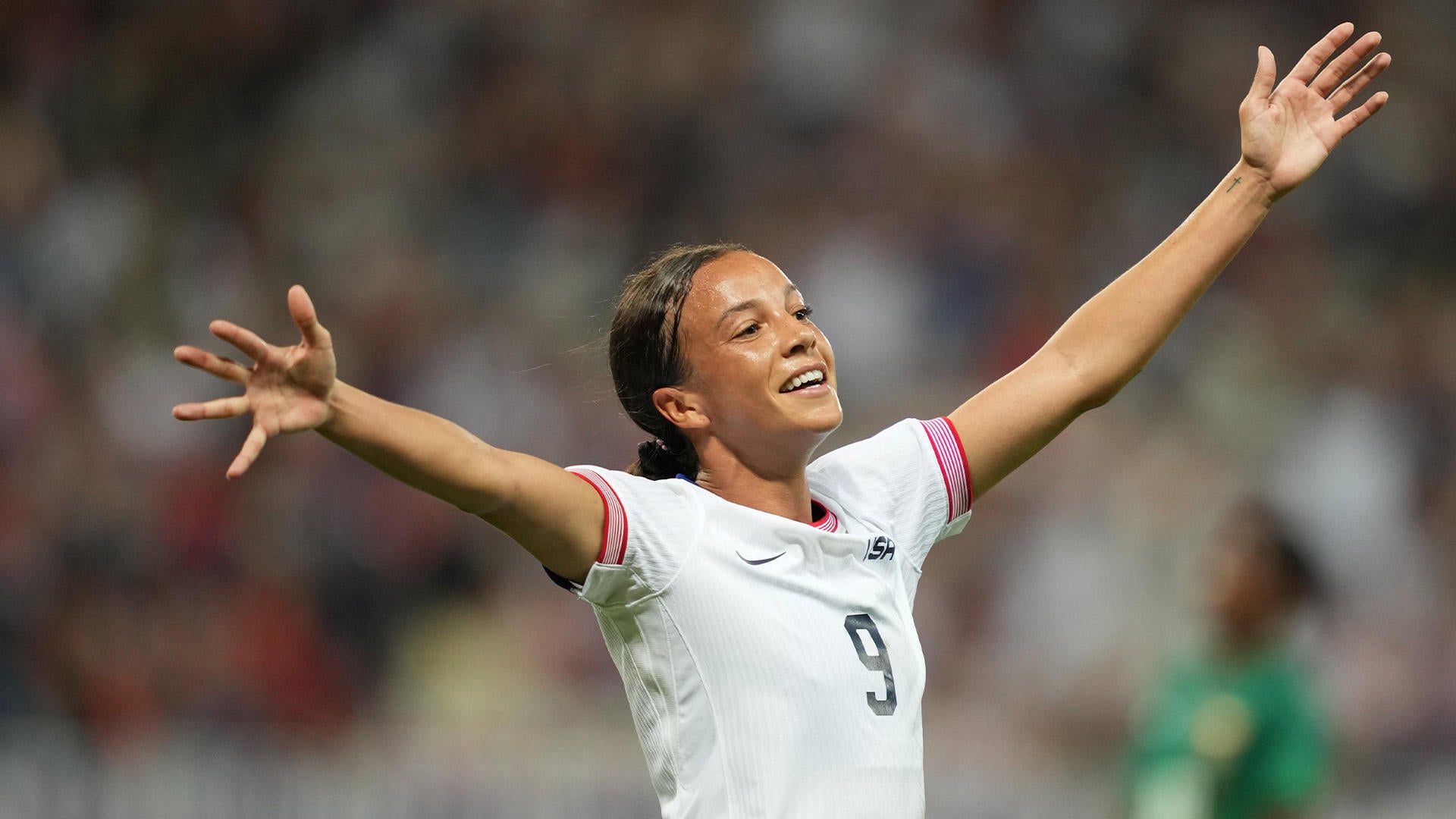 Mallory Swanson Makes History Against Zambia! - Scoreline Stream of ...