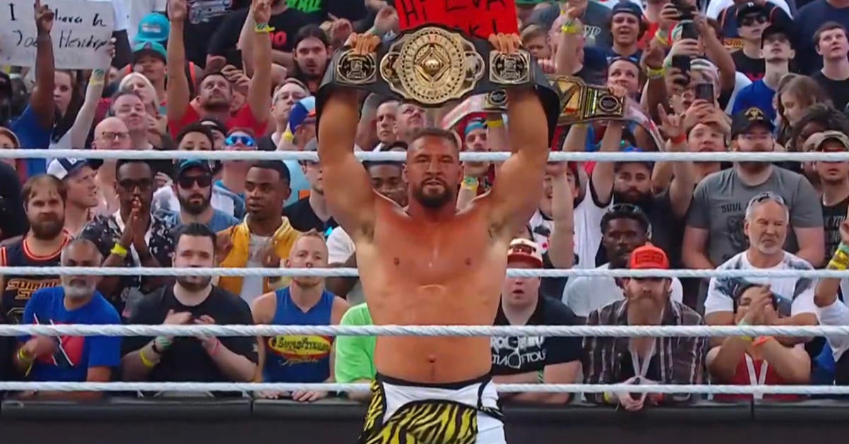 WWE SummerSlam 2024: Bron Breakker Overpowers Sami Zayn to Win WWE ...