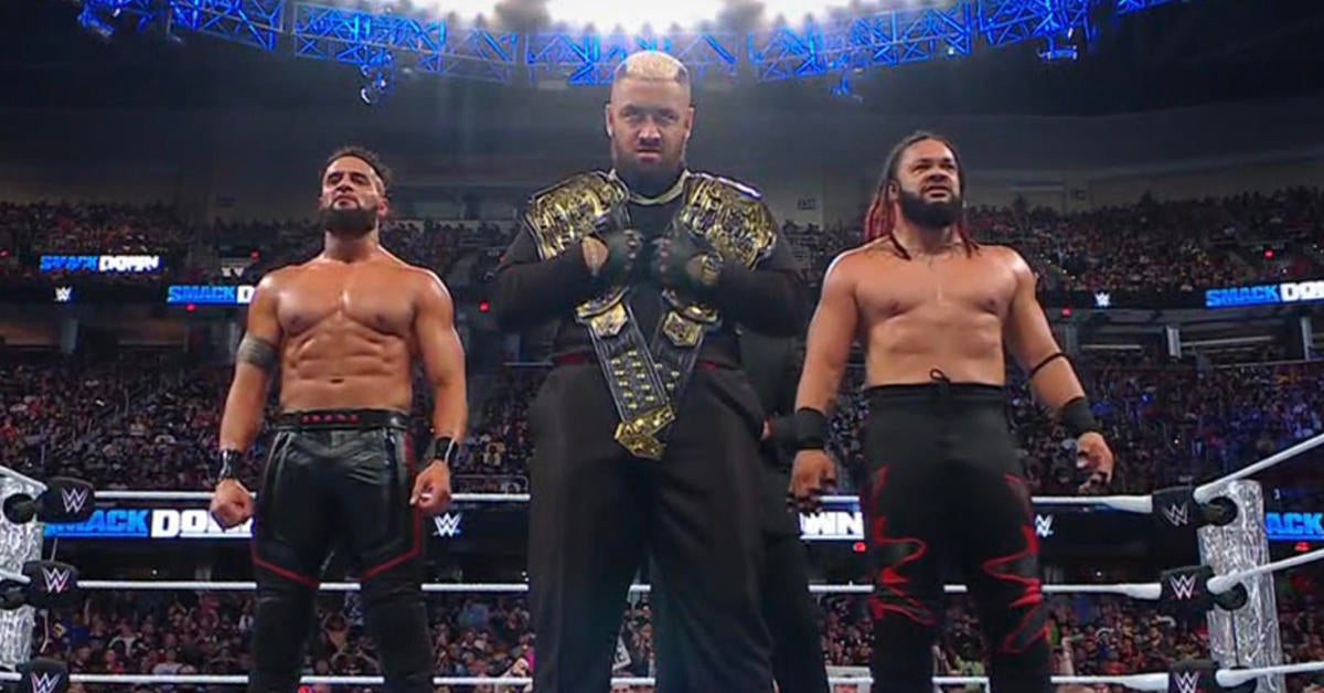 WWE Crowns The Bloodline as New Tag Team Champions on SmackDown