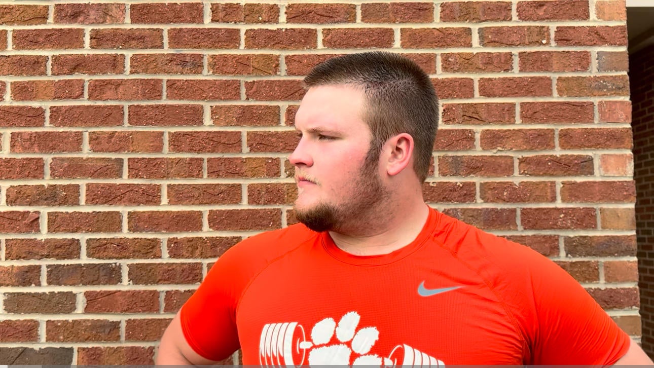 Clemson center Harris Sewell says he loves OL Coach Matt Luke's ...