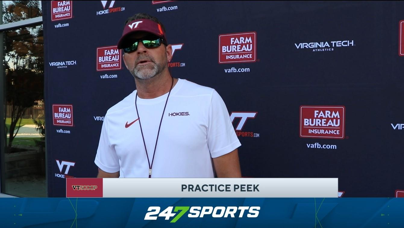 Brent Pry addresses his redshirt philosophy on the Practice Peek Stream ...