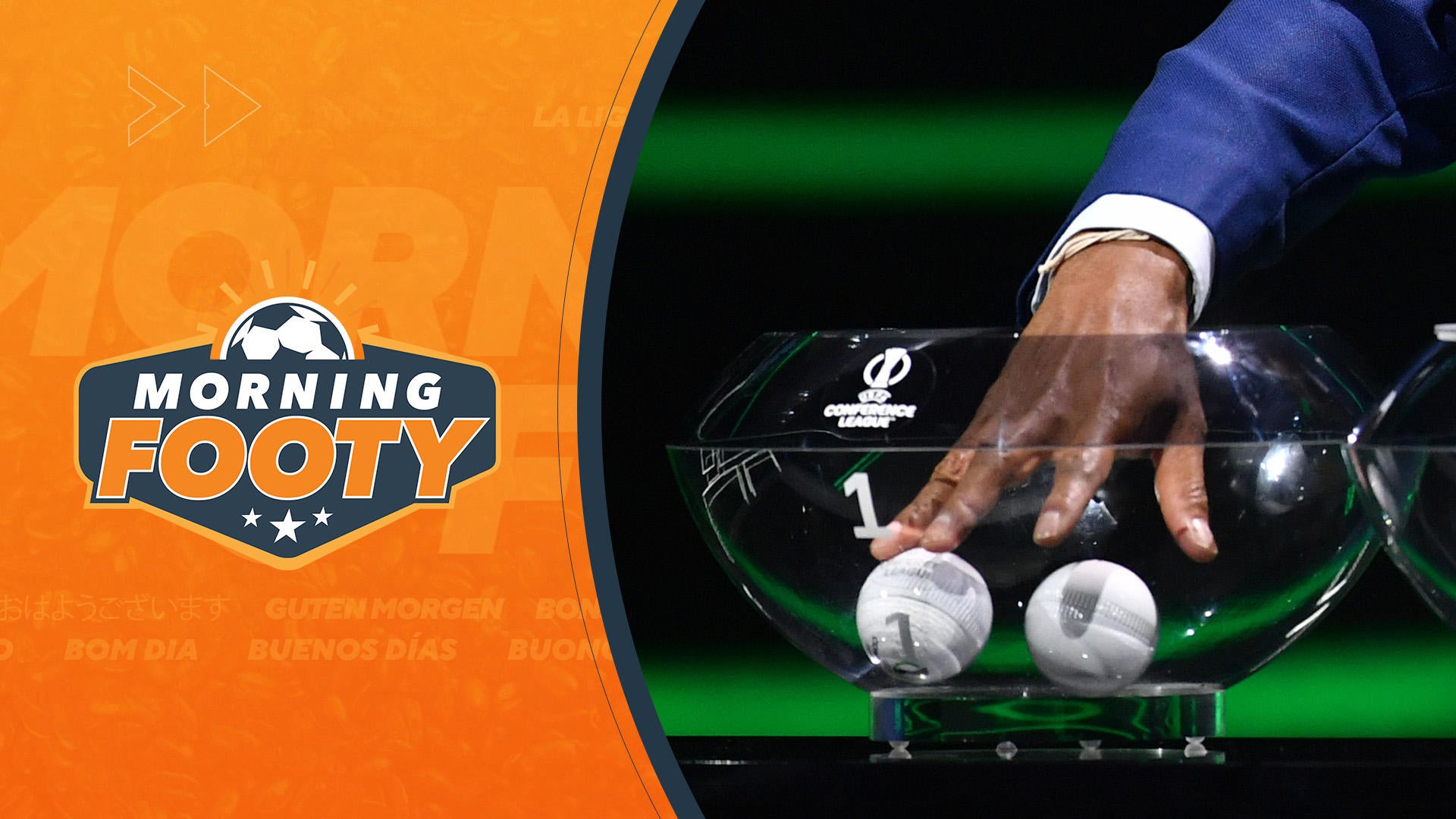 UECL 2024-2025 Draw Show: Pot 1 Reactions - Morning Footy Stream of ...