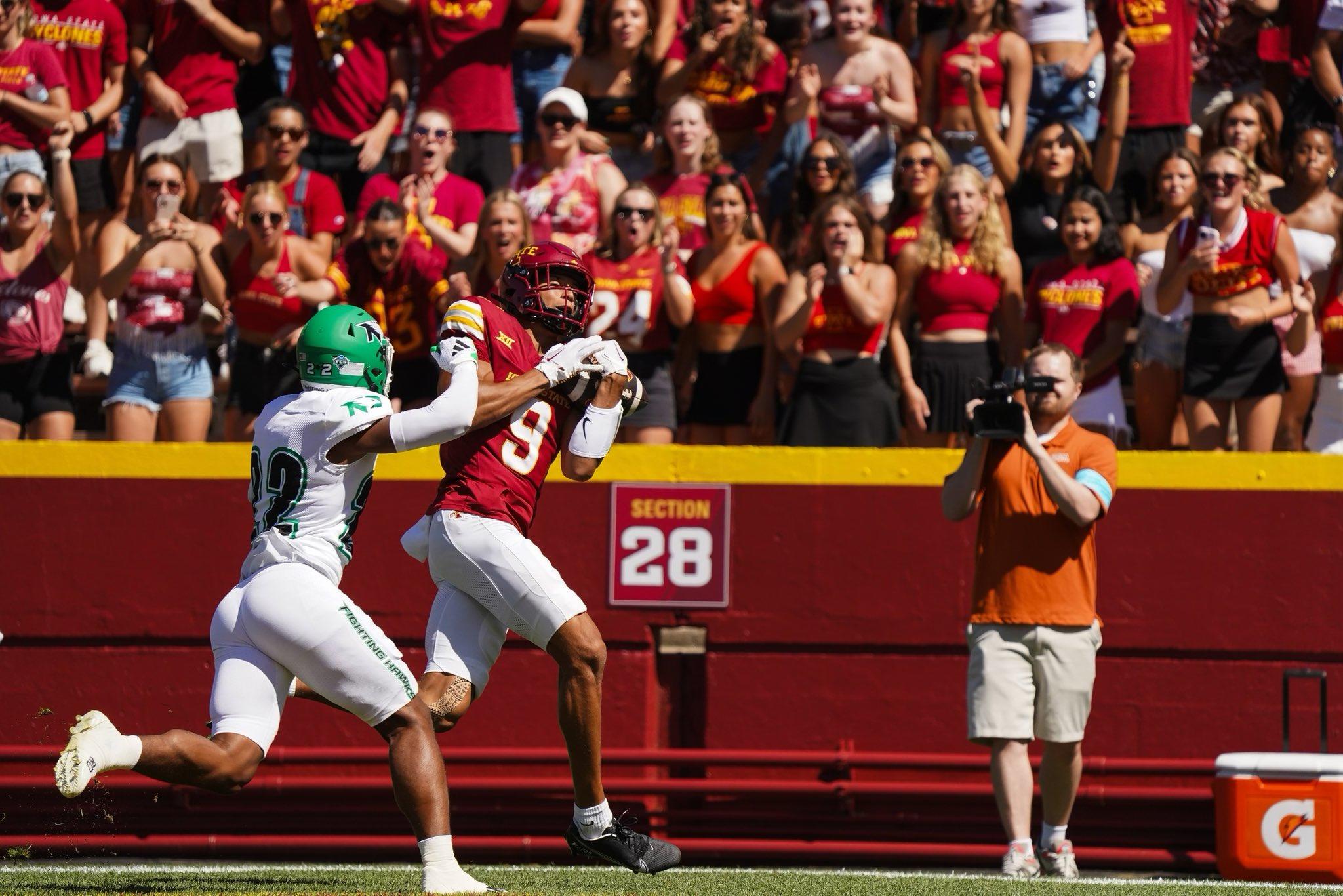 How Iowa State football started the season 1-0 vs. North Dakota Stream ...