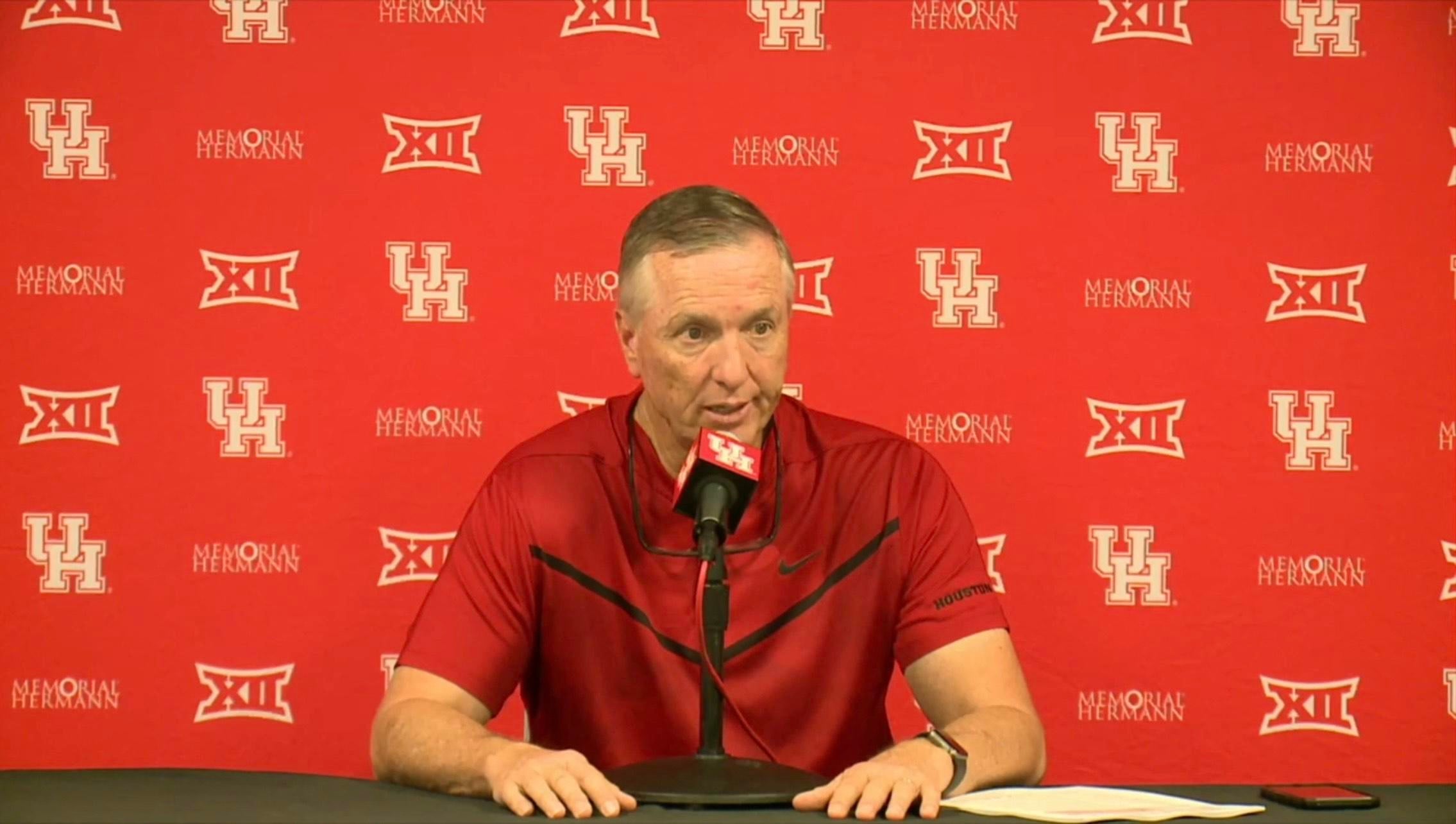 Depth chart set for Cougars entering Big12 play Stream of NCAA Football ...