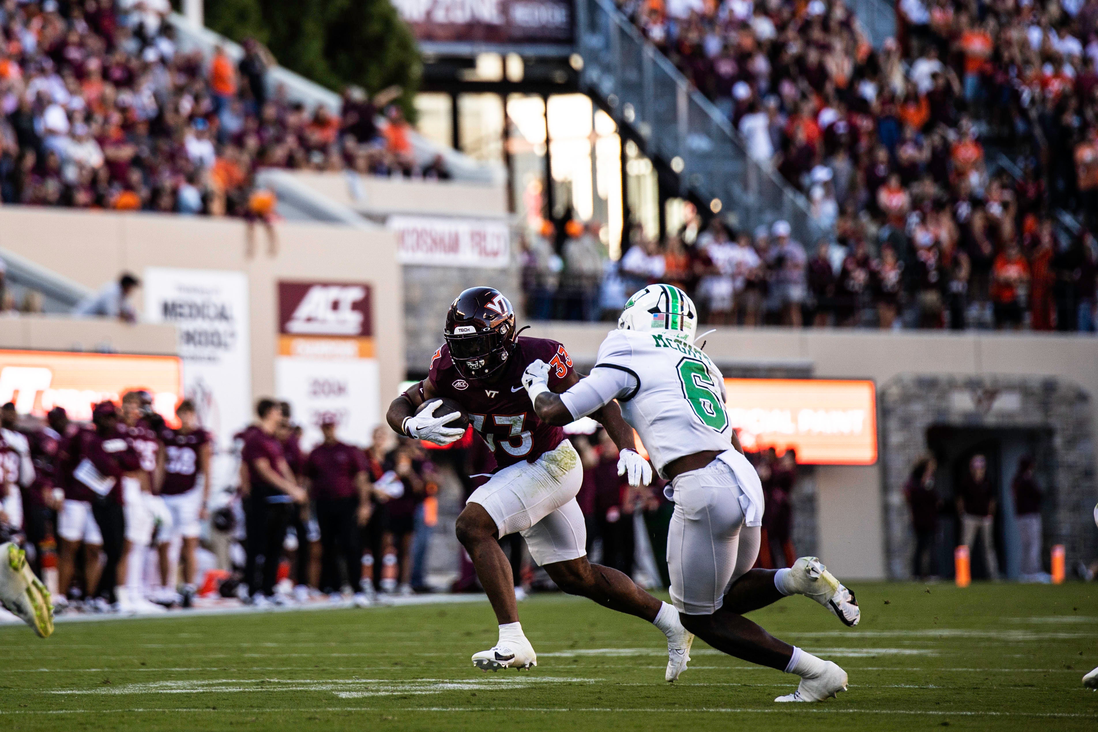 Tyler Bowen - Virginia Tech's rushing attack starts with Bhayshul Tuten ...
