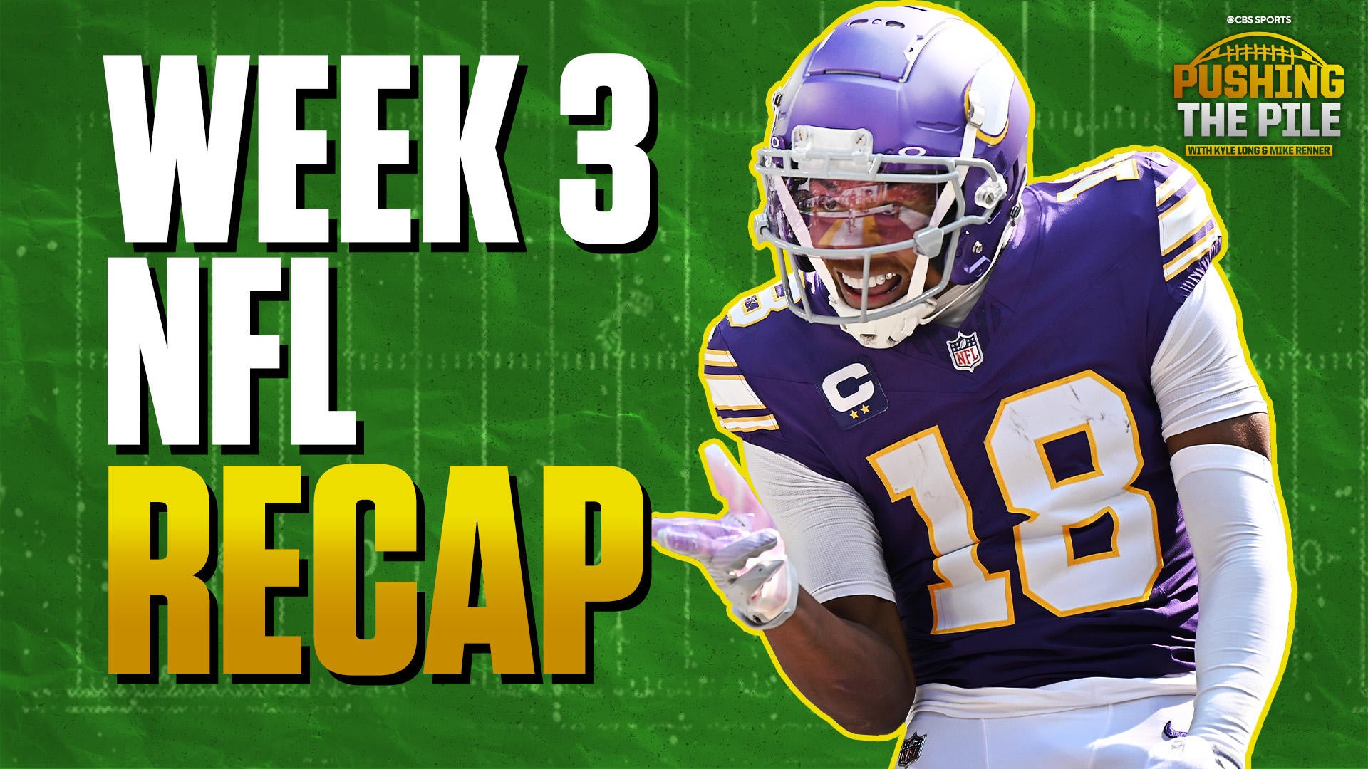 Pushing the Pile - NFL Week 3 Recap & Grades: Vikings dominate, Chiefs ...
