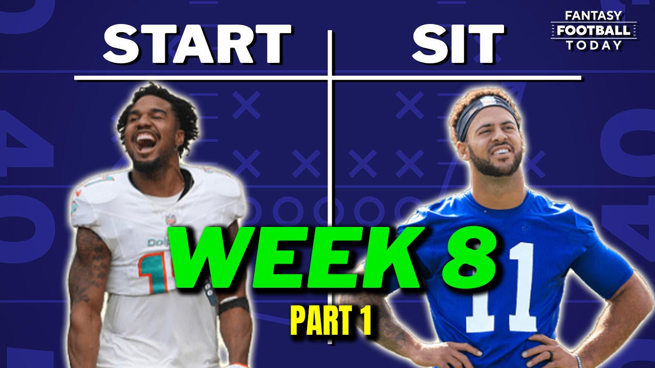 FFT: Week 8 Starts & Sits Part 1 (10/24) Stream of National Football League - CBSSports.com