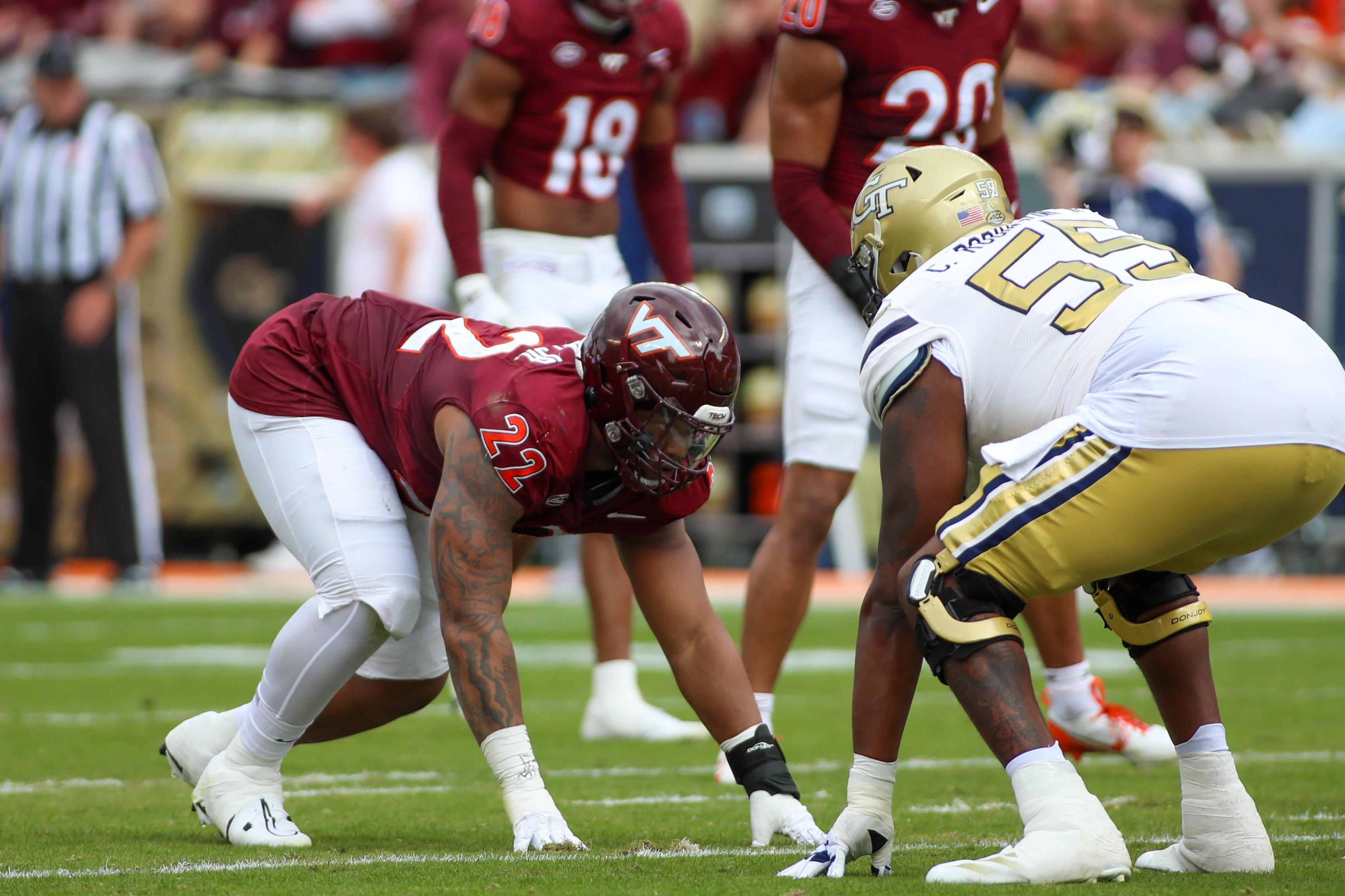 Virginia Tech has one of the best redzone defenses in the country ...