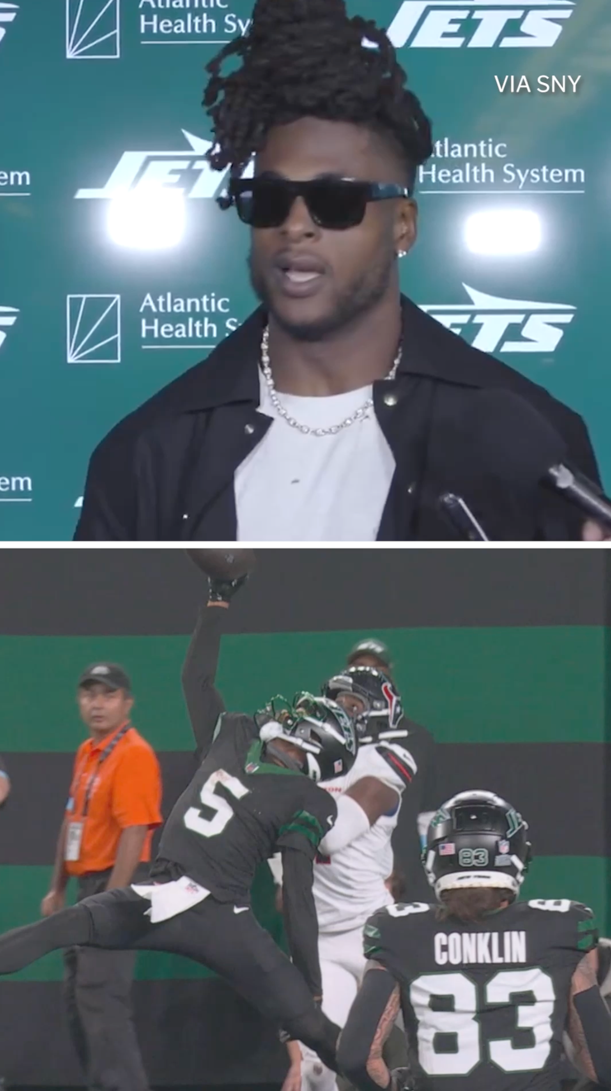 Davante Adams jokes Garrett Wilson is headed to Jumpman after ...