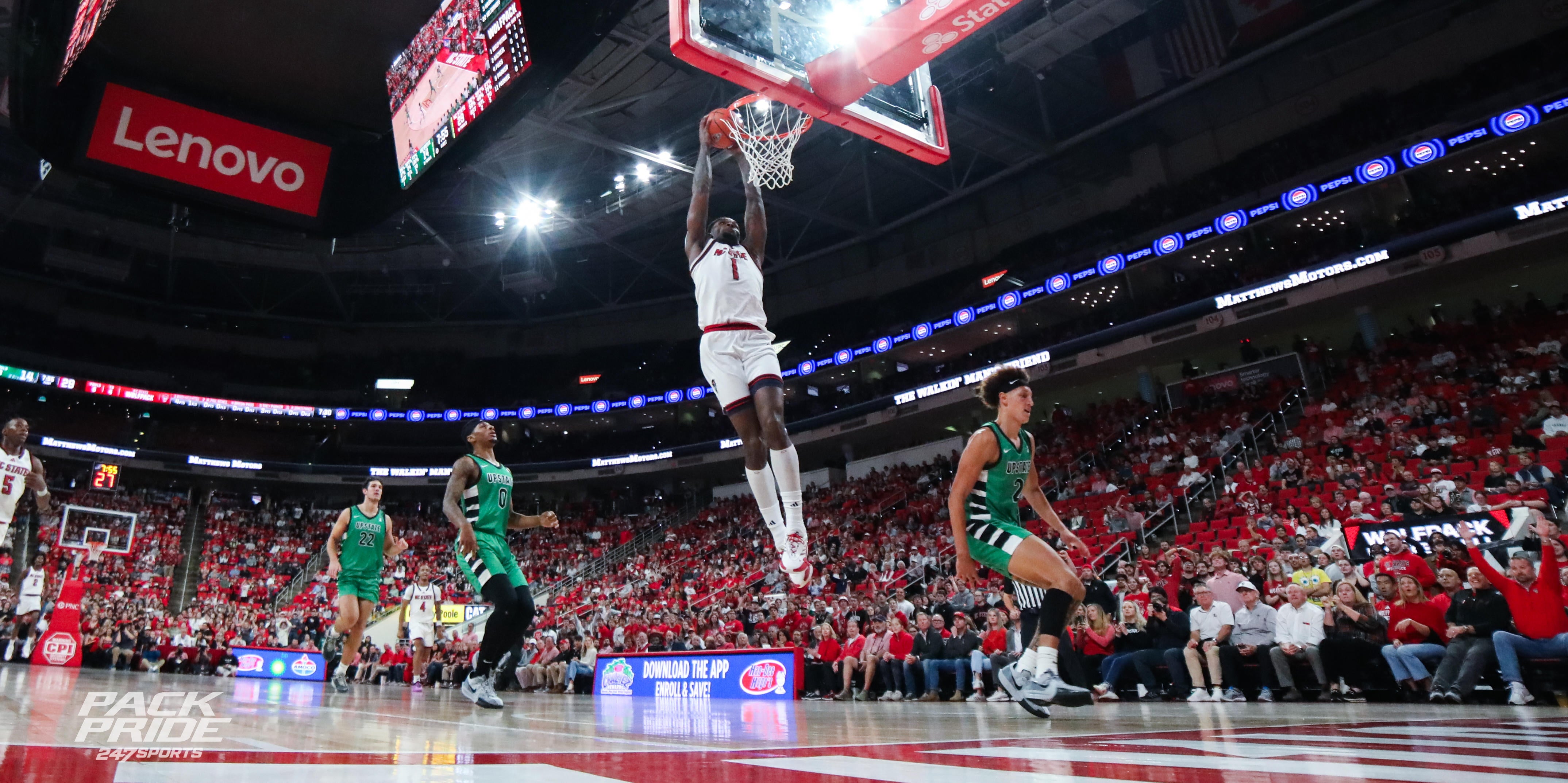 Brandon Huntley-Hatfield on NC State's depth: 'Any given night can be ...