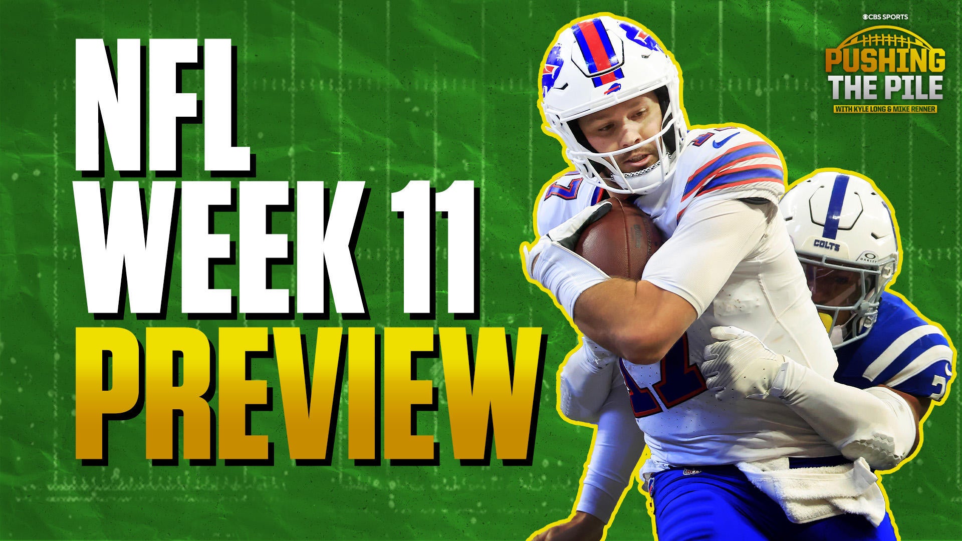 Pushing the Pile - Week 11 NFL Preview & Picks: Chiefs-Bills showdown ...