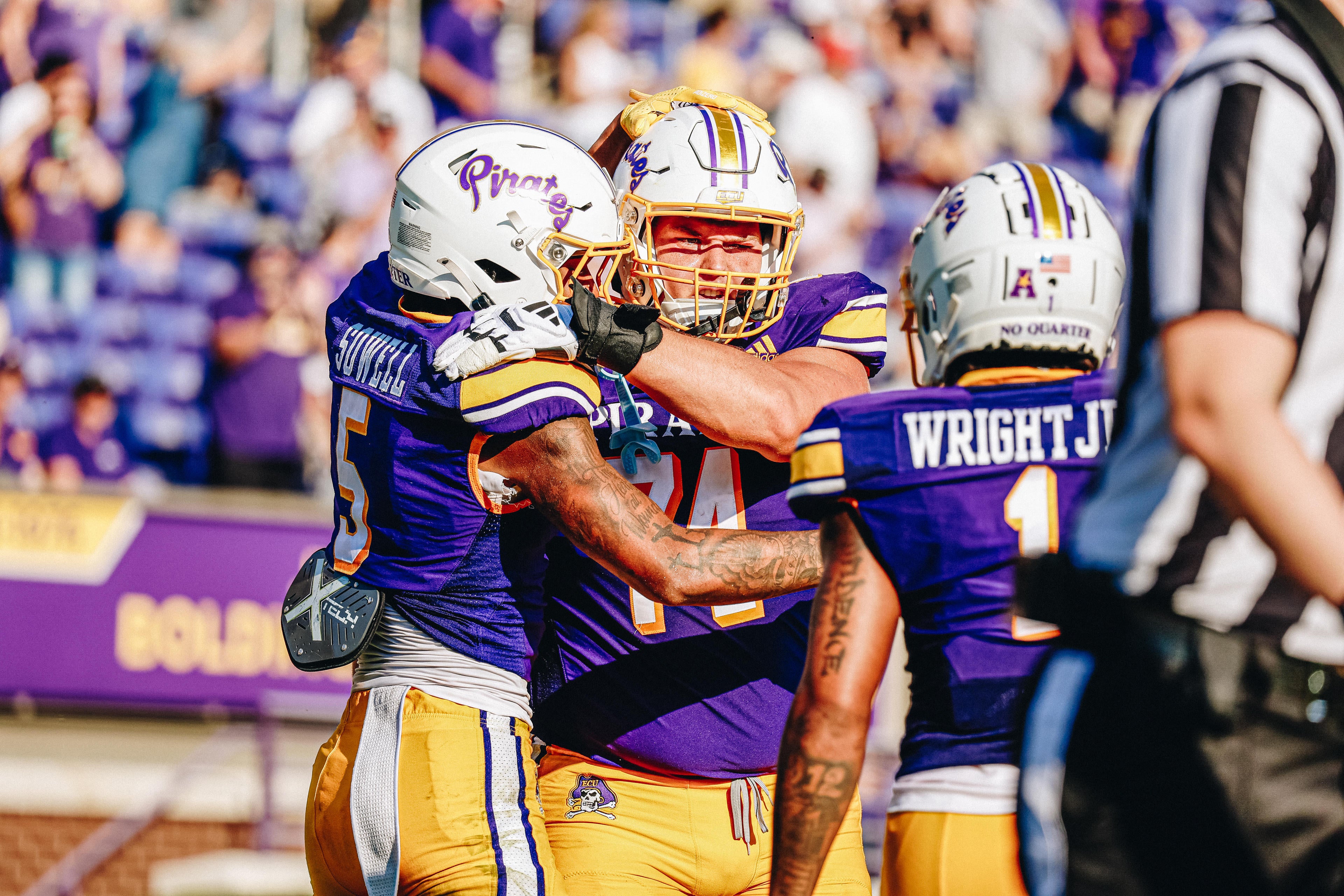ECU OL Hampton Ergle talk recent success, previews road trip to North ...