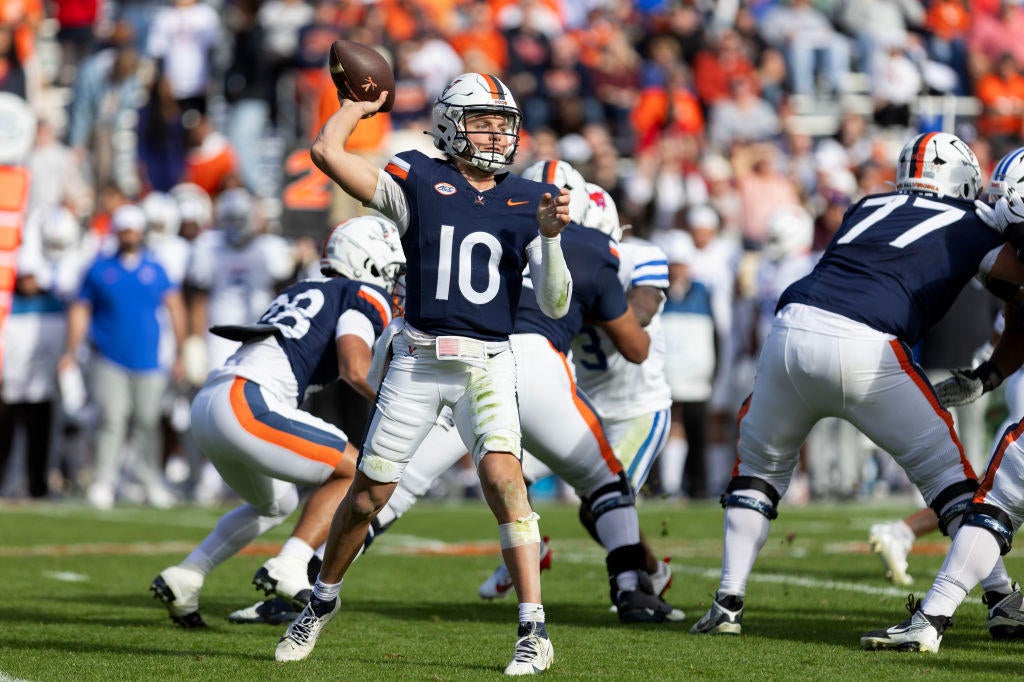 Virginia coach Tony Elliott on sticking with Anthony Colandrea, not ...