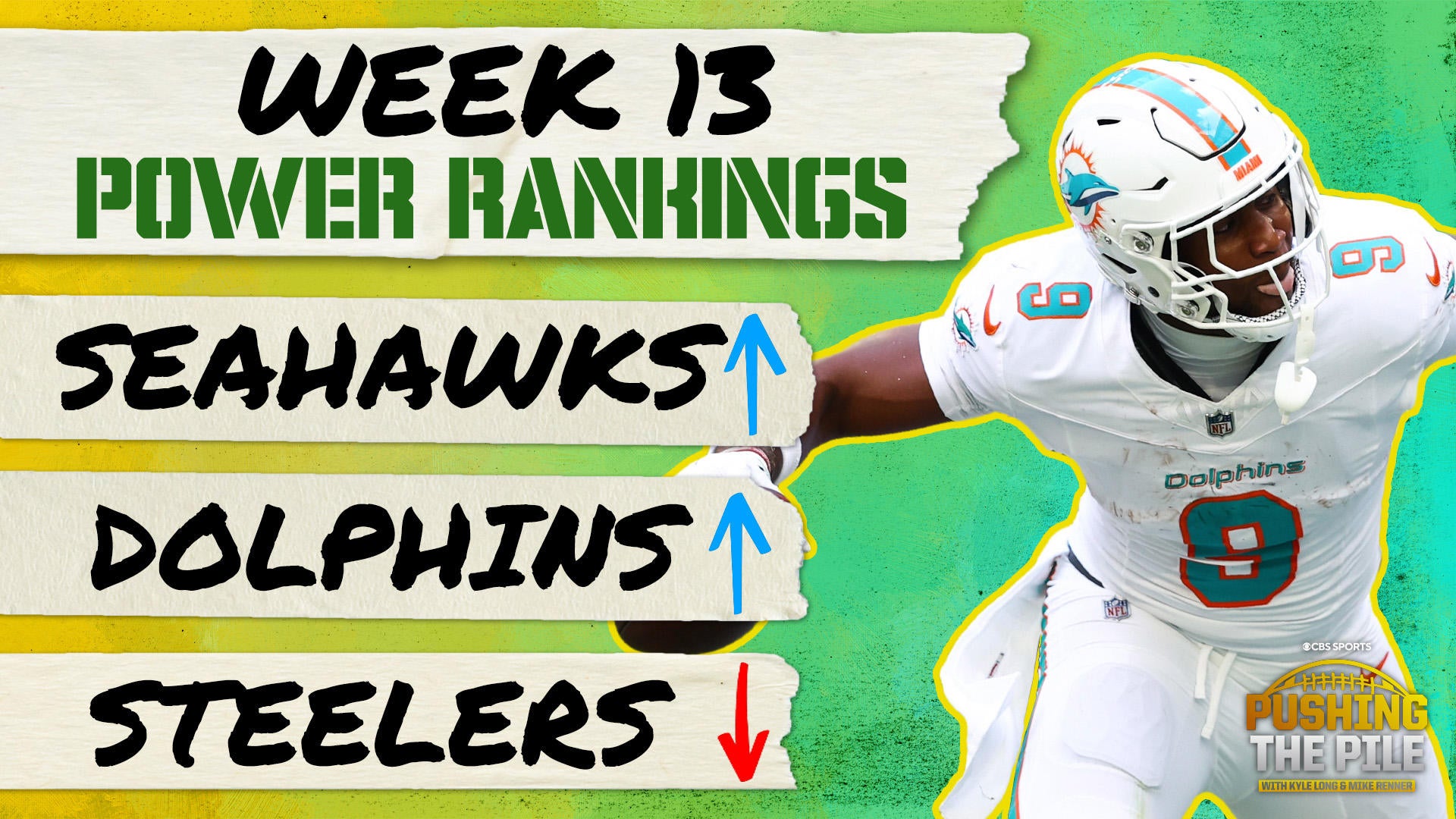 Pushing the Pile - Week 13 Power Rankings: Seahawks, Dolphins and ...