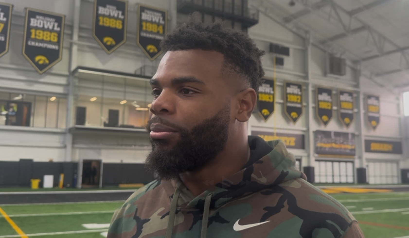 Nebraska Week: Iowa LB Jay Higgins Stream of General Videos - CBSSports.com