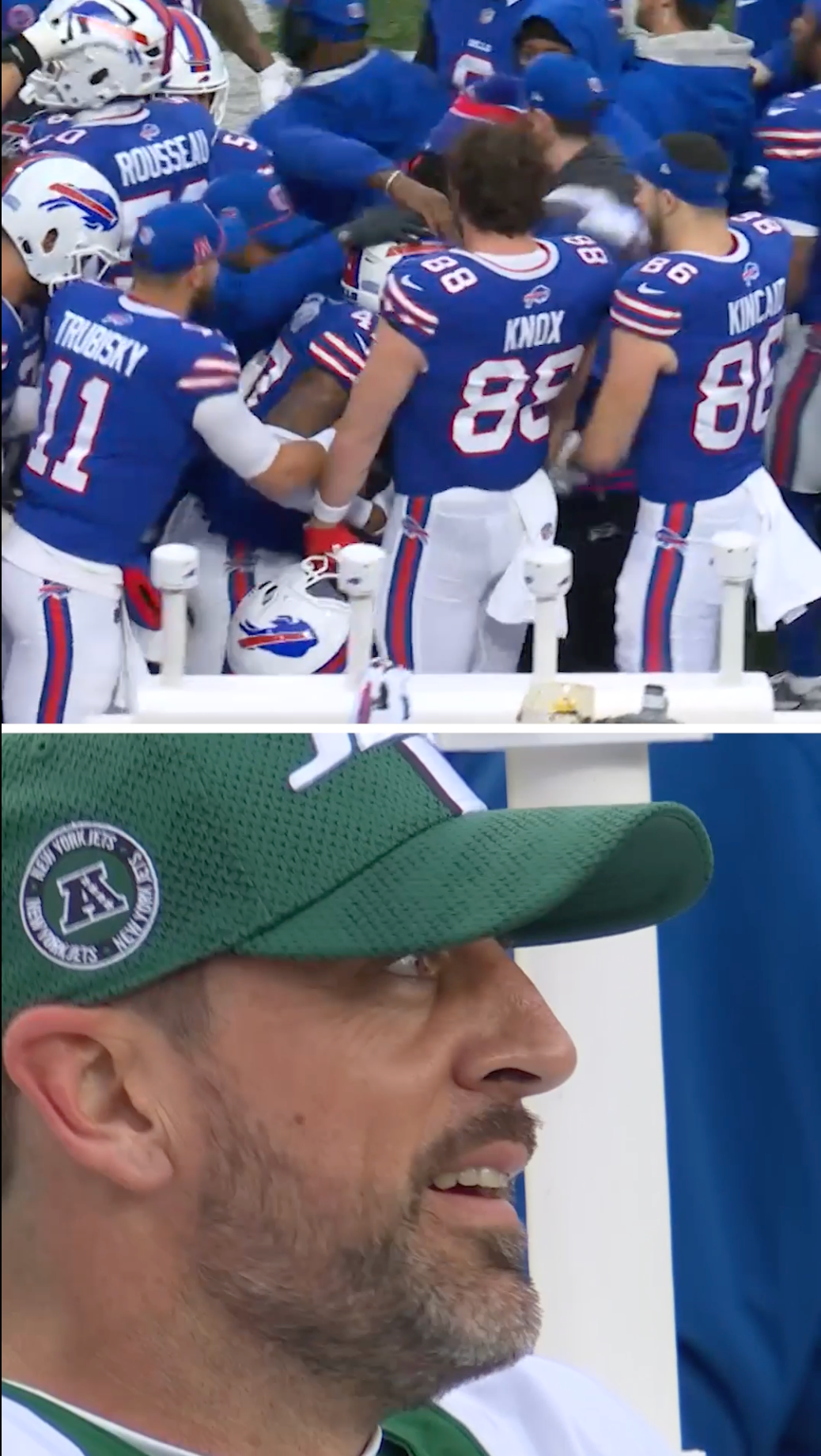 Aaron Rodgers got called for an unnecessary roughness penalty after ...