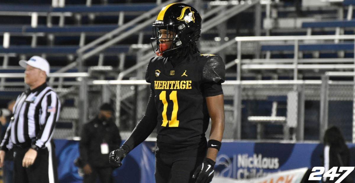 2026 WR Brandon Bennett with 97-yard kickoff TD in state title game ...