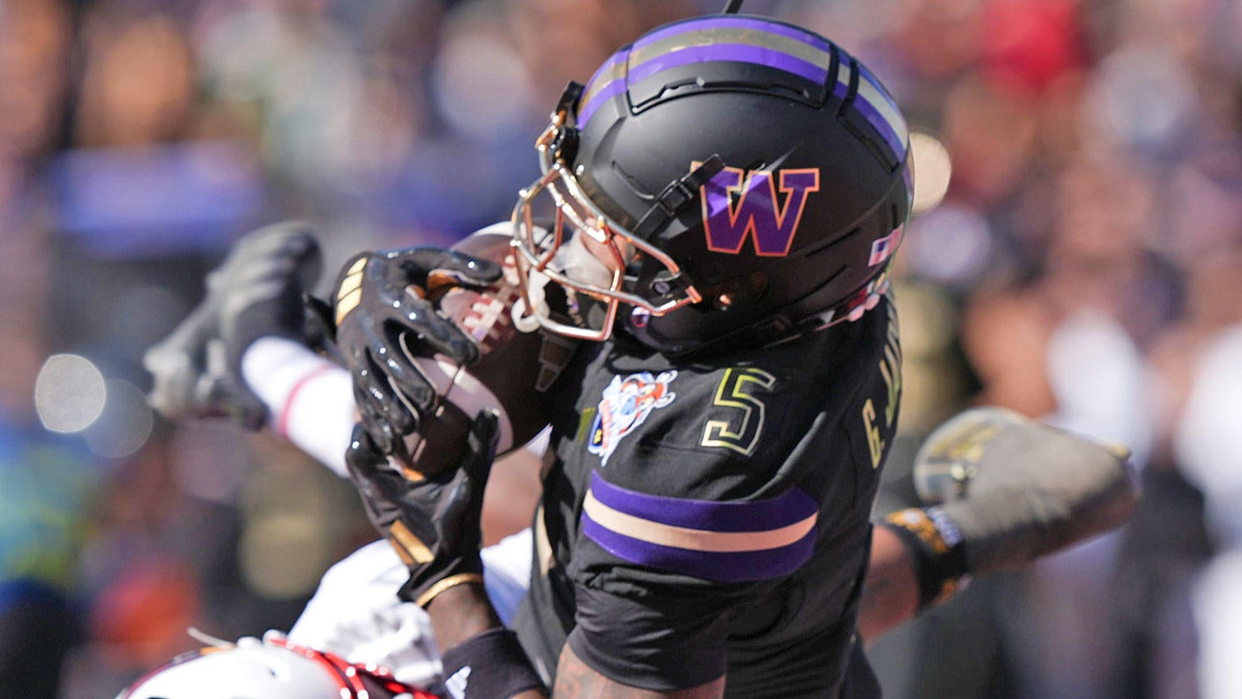 That's a hat trick for Washington WR: Giles Jackson scores again vs ...