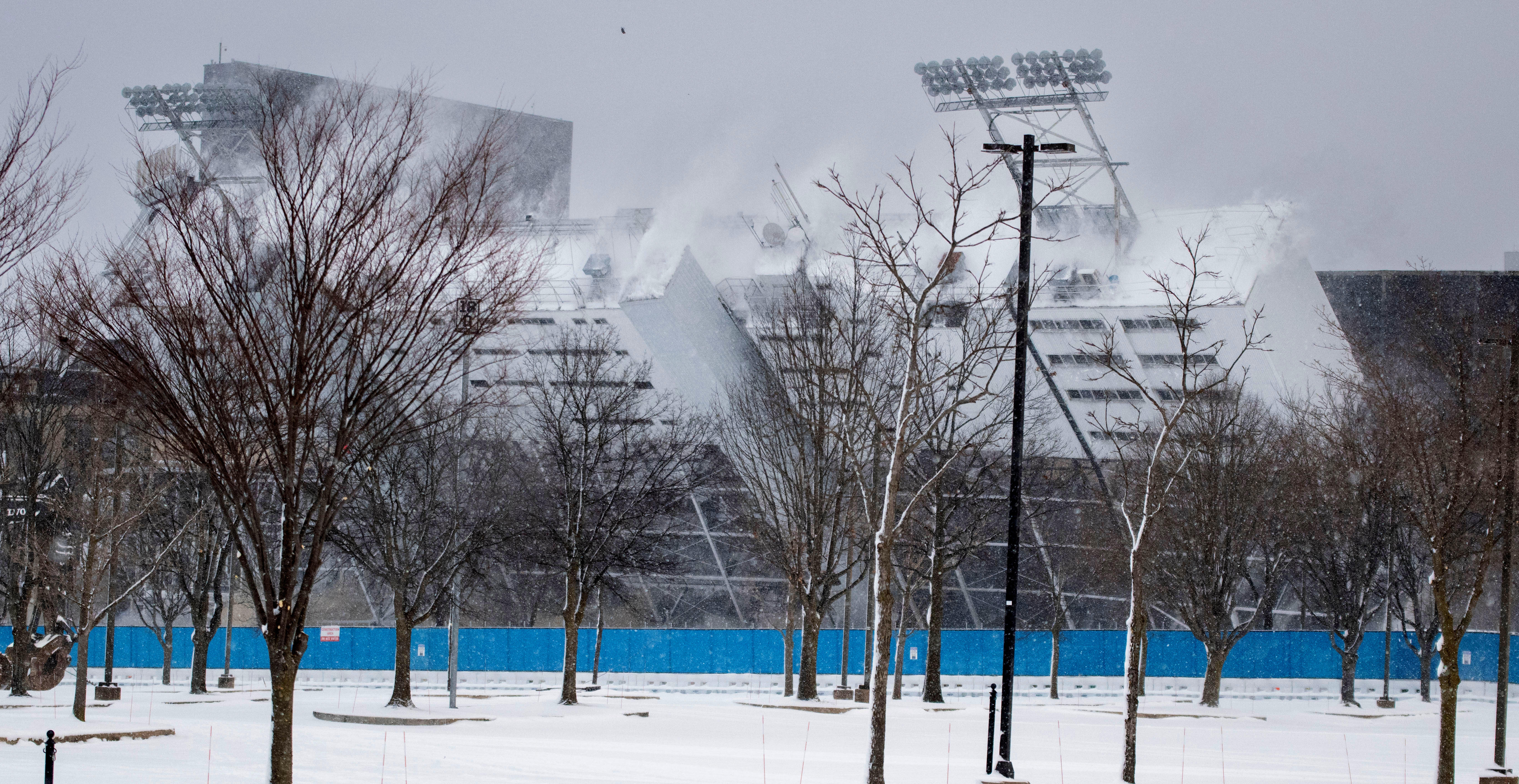 Penn State’s iconic Beaver Stadium press box laid to waste in White Out ...
