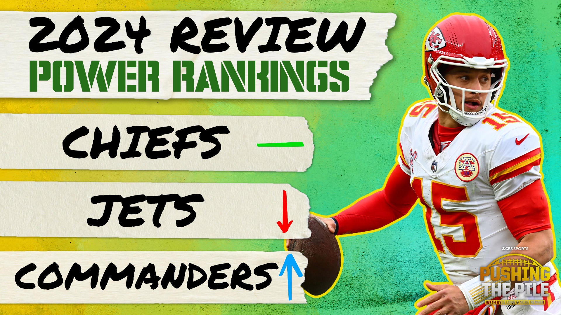 Pushing the Pile - 2024 NFL Power Rankings Review: Chiefs No.1 All ...