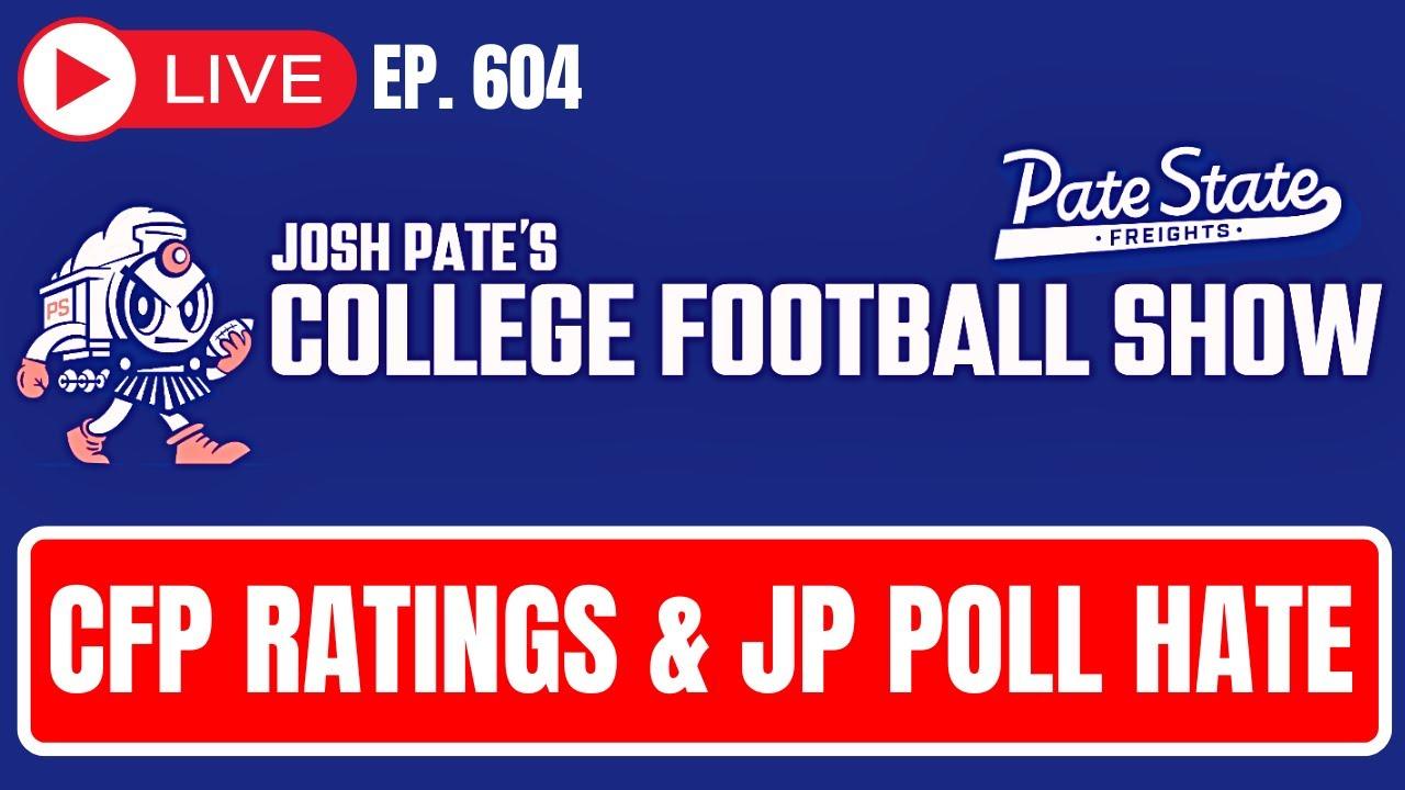 CFP Title Viewership | JP Poll Under Attack | Bama & Oregon Season ...