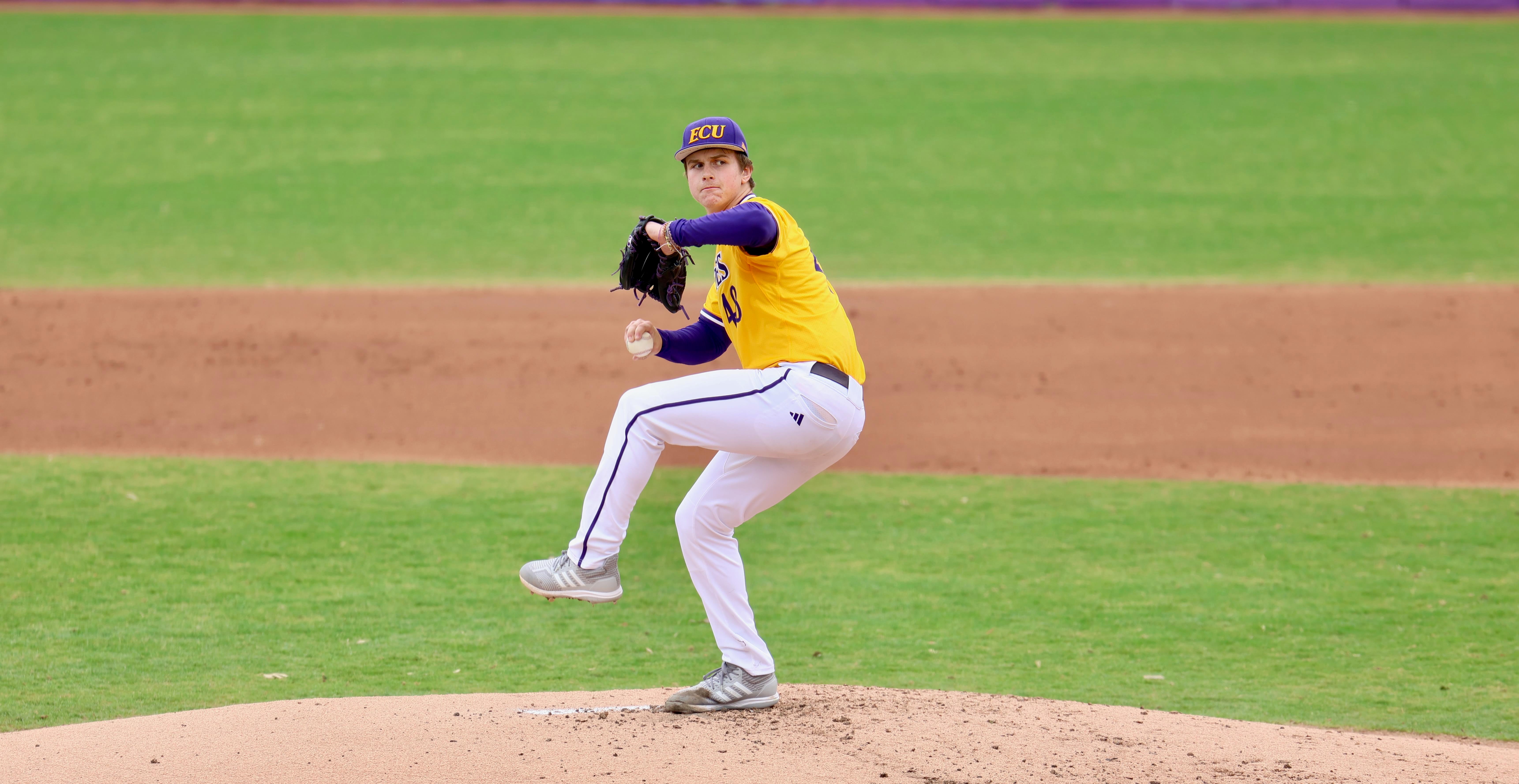 Freshman pitcher Sean Jenkins on reclassifying, coming to ECU at 17 ...