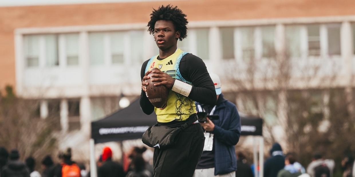 2028 QB Neimann Lawrence footage from The Sevens tournament in Atlanta ...