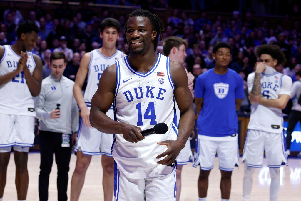 Sion James was honored by Duke for his final home game Stream of NCAA ...