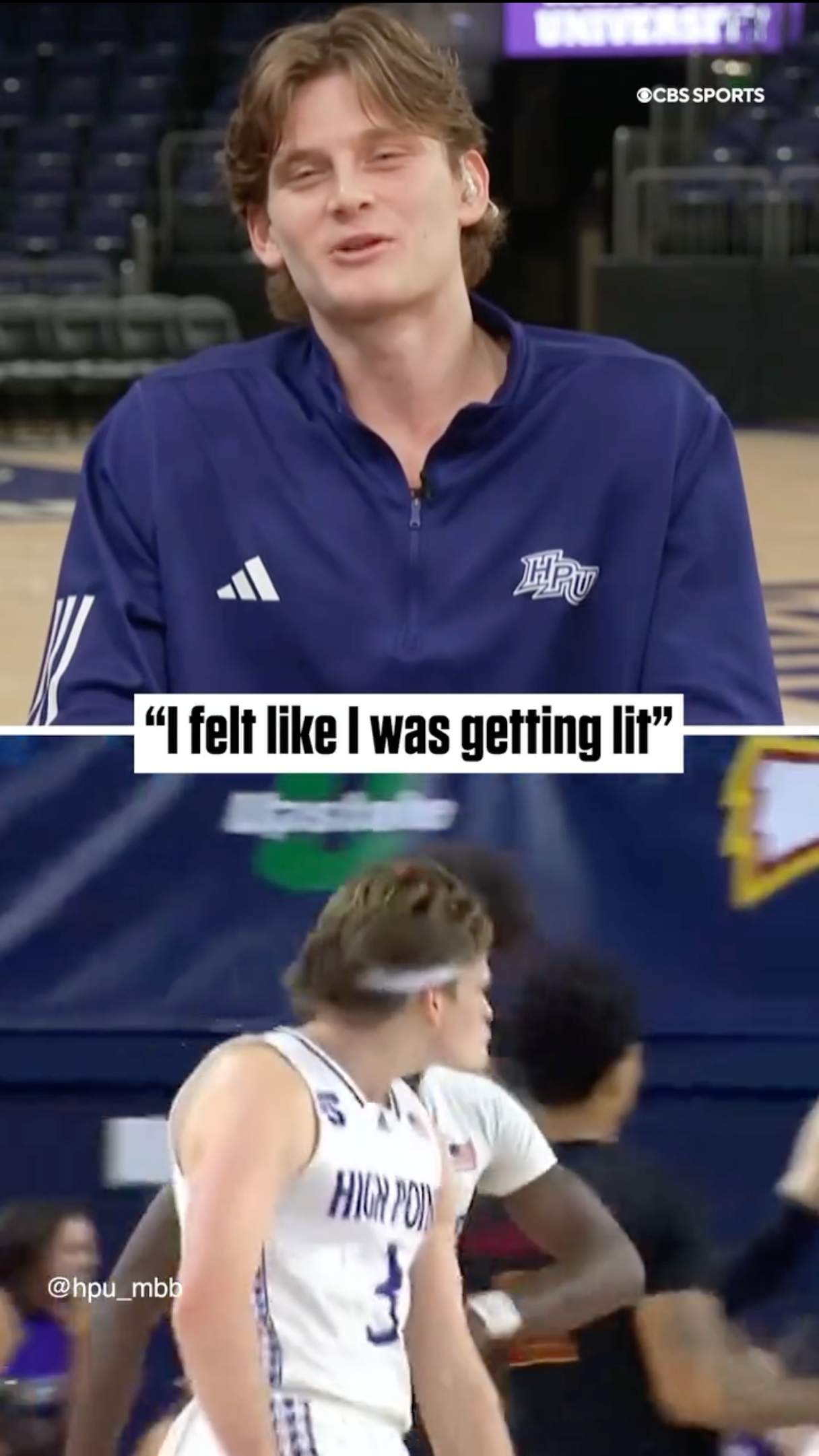 High Point's Trae Benham breaks down his iconic "mean mug" Stream of ...