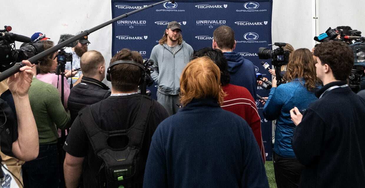 Tyler Warren On Joining Pantheon Of PSU Tight Ends In NFL Stream of ...