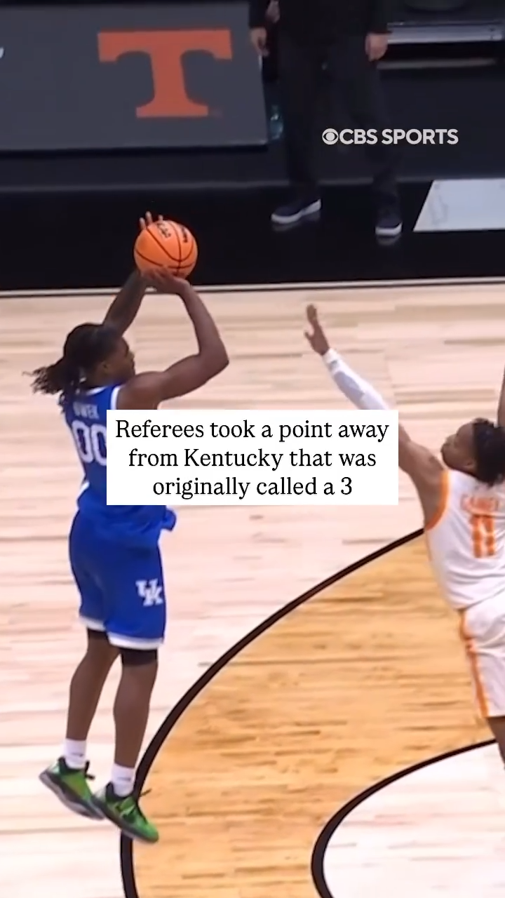 At halftime, the officials went back and made the correct call Stream ...