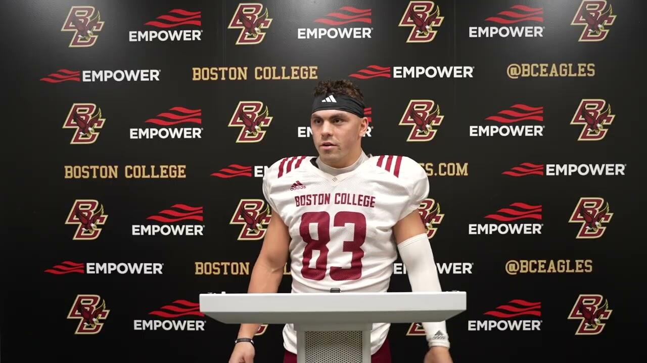 WR Luke McLaughlin on the offense and working with a stacked WR room ...