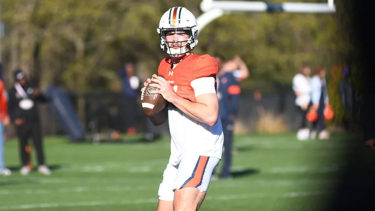 QB Jackson Arnold talks transition from Oklahoma to Auburn, spring ...