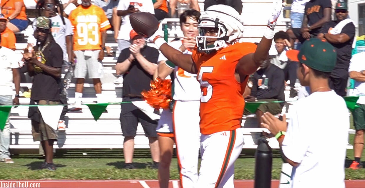 Miami's Ray Ray Joseph spring game highlights Stream of General Videos ...