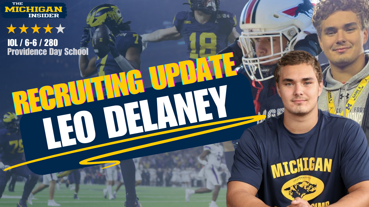 Michigan Recruiting Update - Leo Delaney talks about the culture and ...