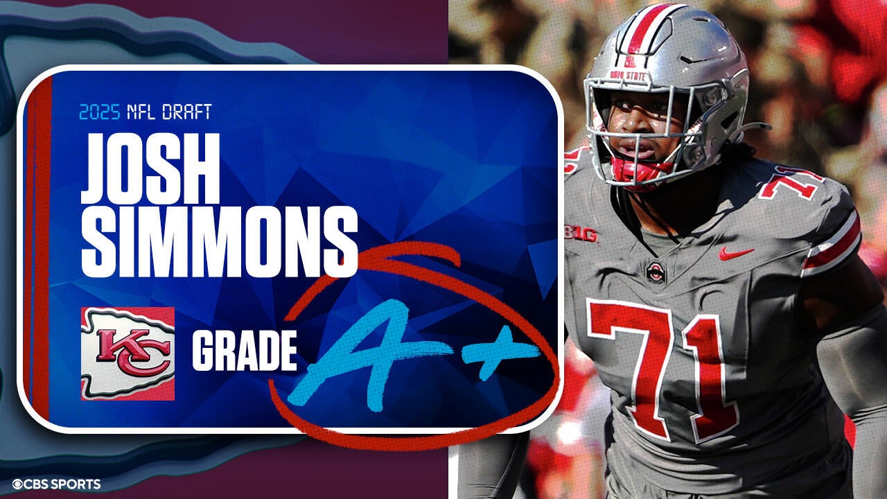 2025 NFL Draft Grades: Chiefs Select Josh Simmons No. 32 Stream of ...