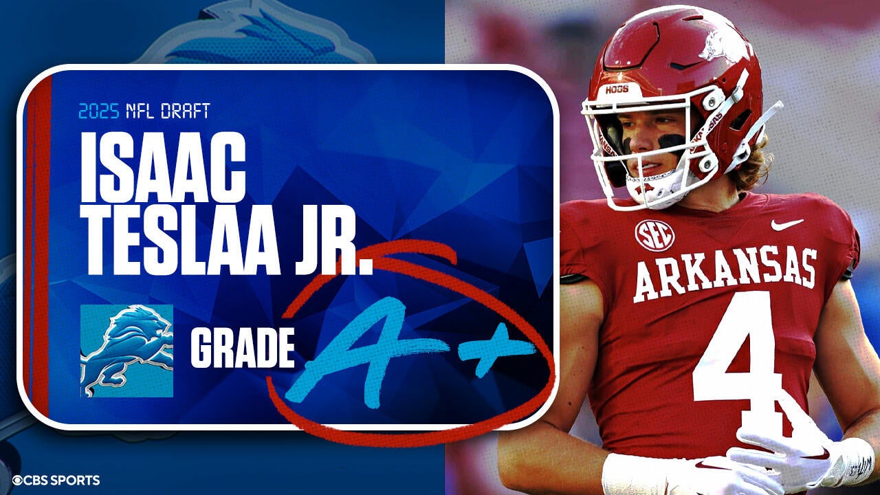 2025 NFL Draft Grades: Lions Select Isaac Teslaa Jr. No. 70 Stream of ...